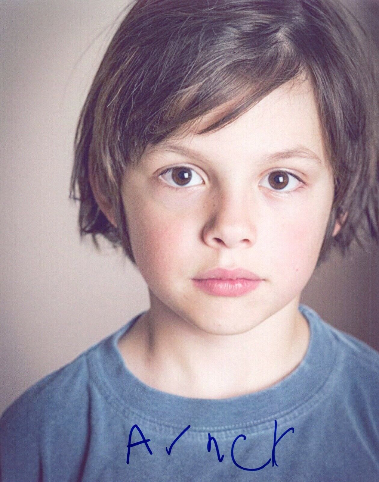 Asher Miles Fallica Signed Autographed 8x10 Photo Tully Child Actor COA ...