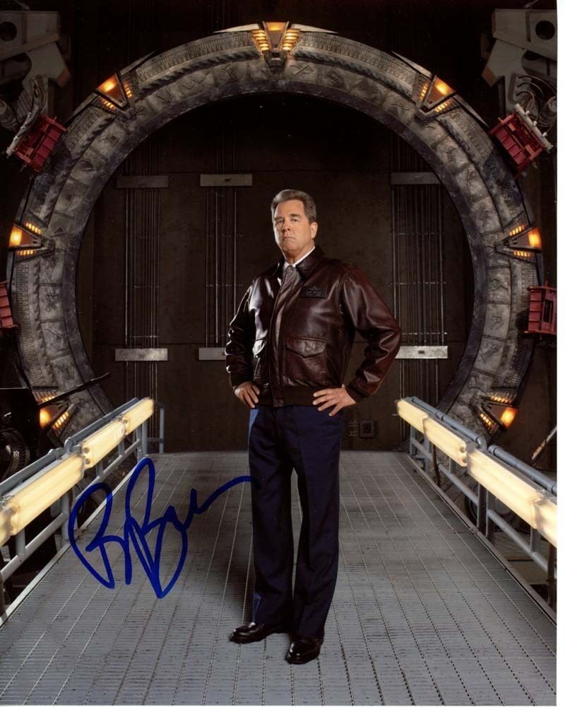 BEAU BRIDGES signed autographed STARGATE SG1 MAJ GEN HENY HANK LANDRY ...
