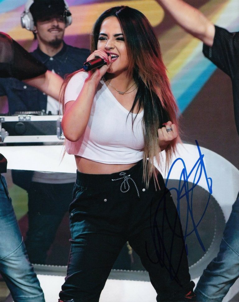 BECKY G Rebbeca Gomez signed *POWER RANGERS* (SINGER) 8X10 MOVIE photo ...