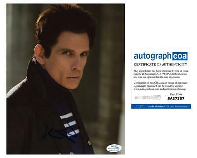 Ben Stiller "Zoolander" AUTOGRAPH Signed 'Derek Zoolander' 8x10 Photo B ...