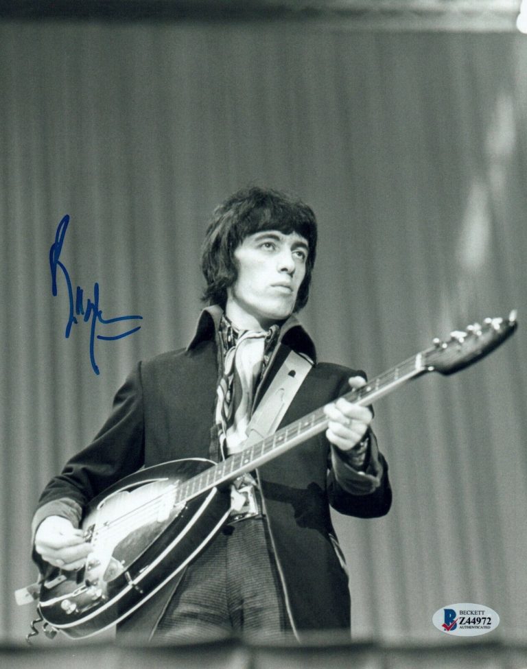 Bill Wyman Signed Autographed 8x10 Photo The Rolling Stones Beckett BAS ...
