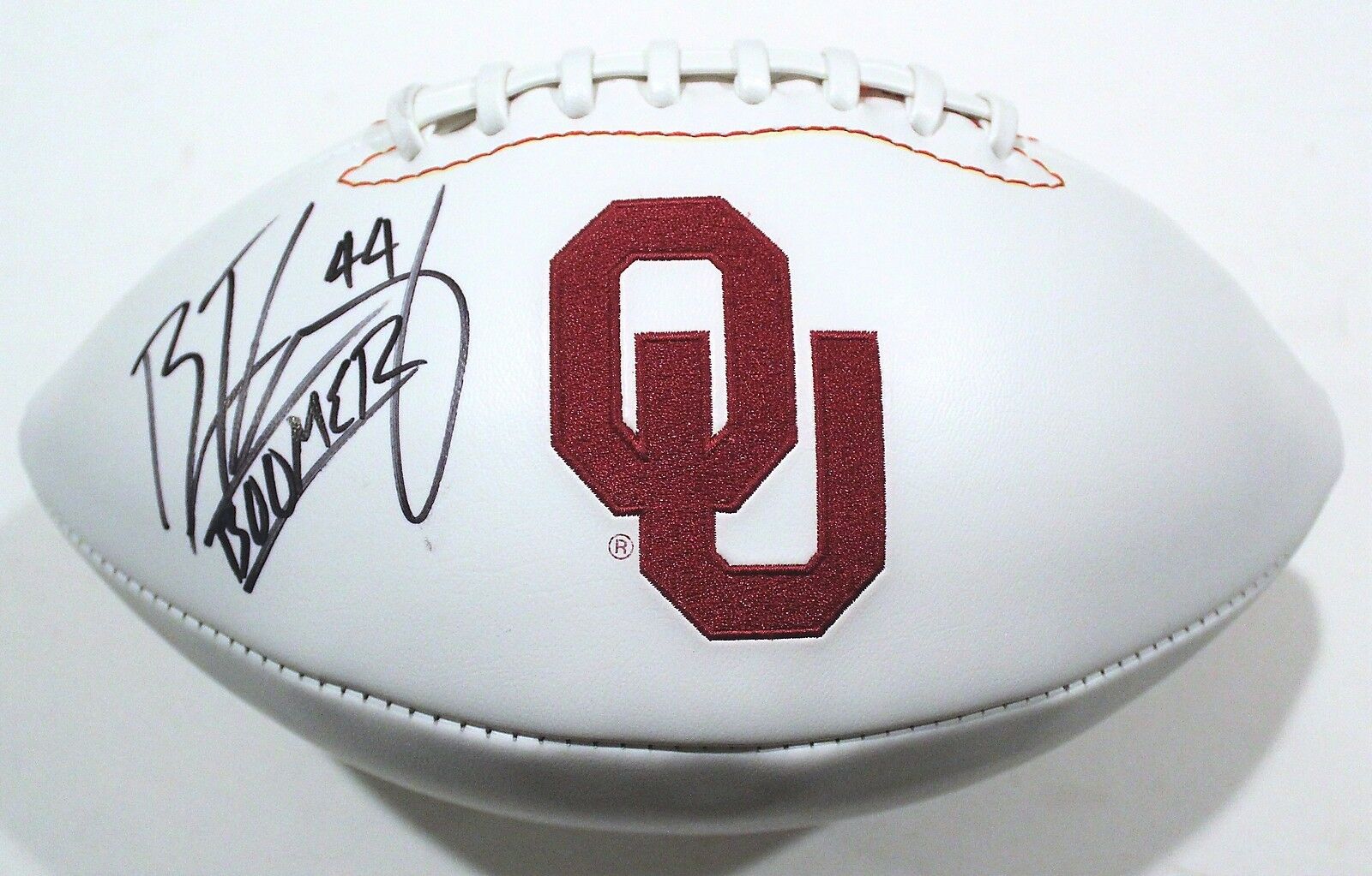 Brendan Radley-Hiles Oklahoma Sooners Signed Logo Football W/COA ...