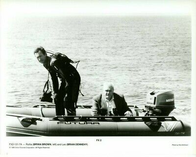 Bryan Brown Brian Dennehy FX 2 Original Press 8X10 Photo | Autographia