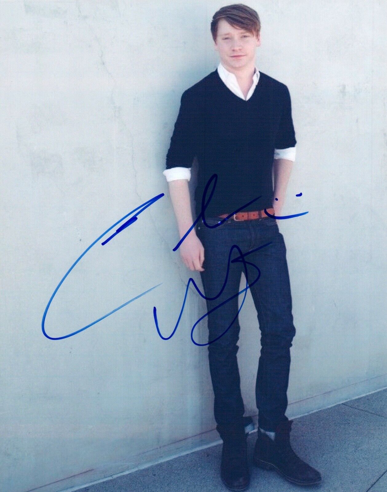Calum Worthy Signed Autographed 8x10 Photo Austin & Ally The Act Actor ...