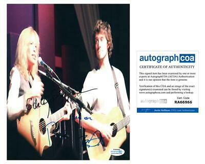 Carly Simon & Ben Taylor Autographed Signed 8x10 Photo James Taylor Son ...