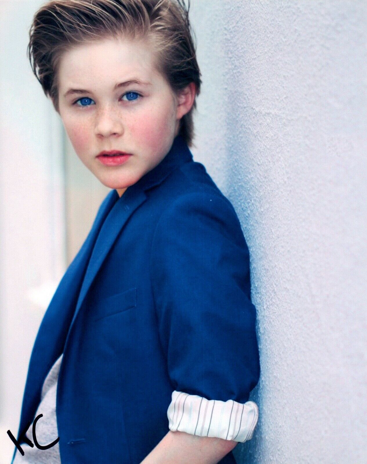 Casey Simpson Signed 8x10 Photo Nicky, Ricky, Dicky and Dawn Child ...