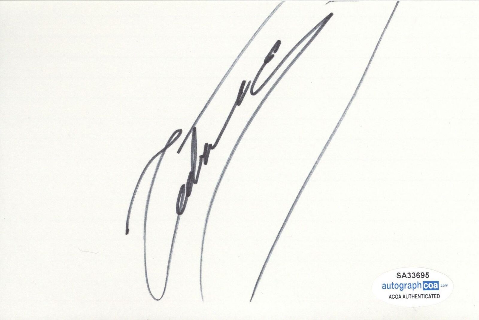 Cedric The Entertainer Autographed Signed Index Card Actor Comedian ...