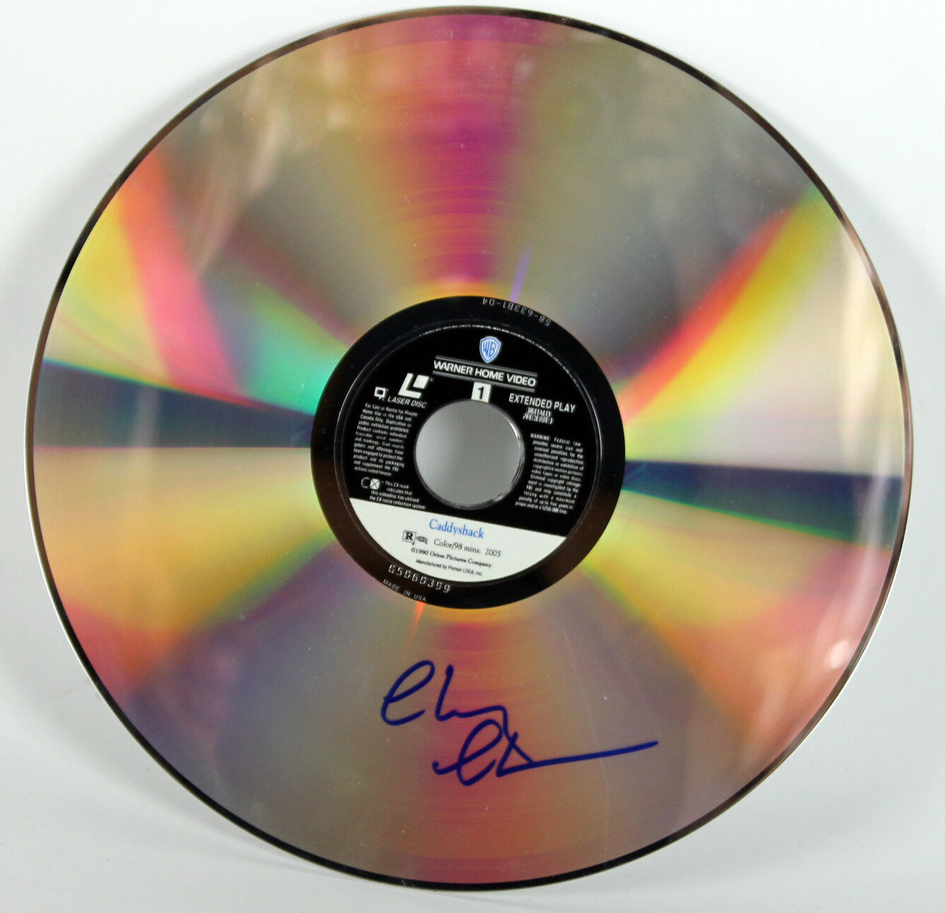 Chevy Chase Authentic Signed Caddyshack Laserdisc BAS Witnessed #I32000 ...