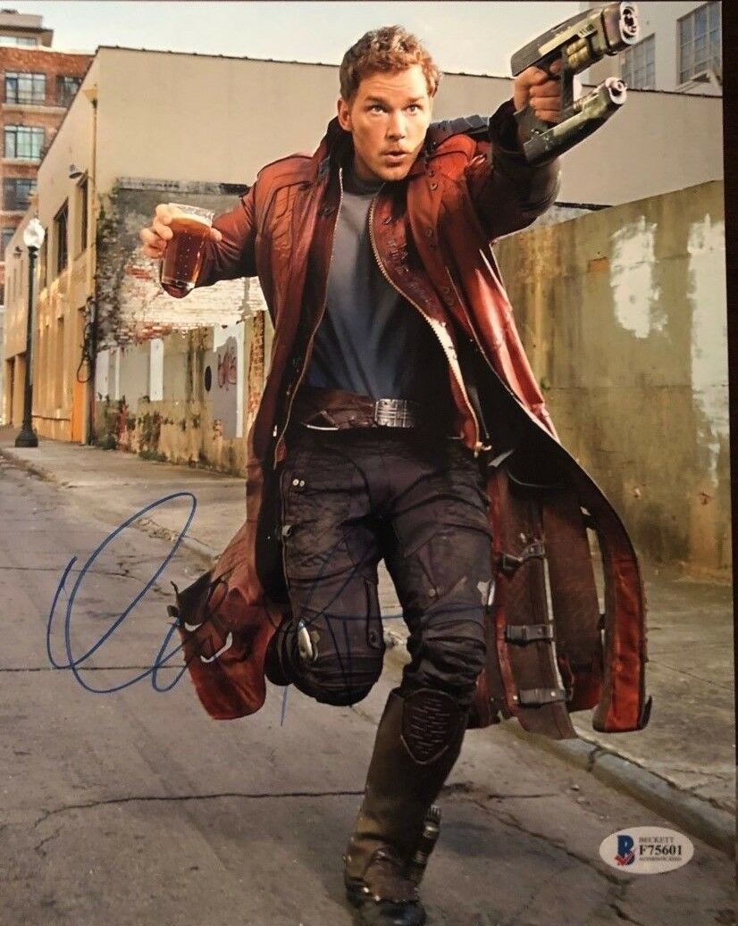 Chris Pratt signed autographed 8x10 photo Guardians of the Galaxy ...