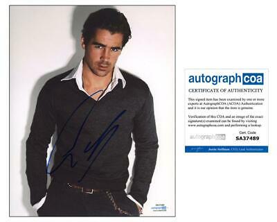 Colin Farrell "The Batman" AUTOGRAPH Signed 8x10 Photo ACOA Collectible ...