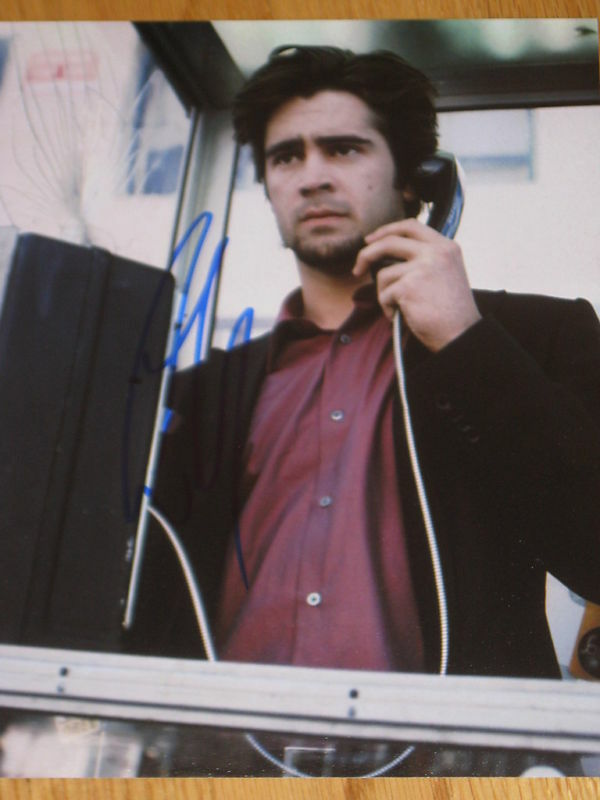 COLIN FARRELL SIGNED AUTOGRAPH 8x10 SEXY STUD SPIKE NY | Autographia