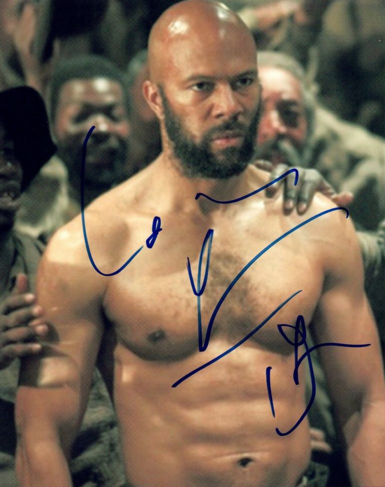 COMMON Signed Autographed 8x10 Photo HELL ON WHEELS Hot Shirtless Actor ...