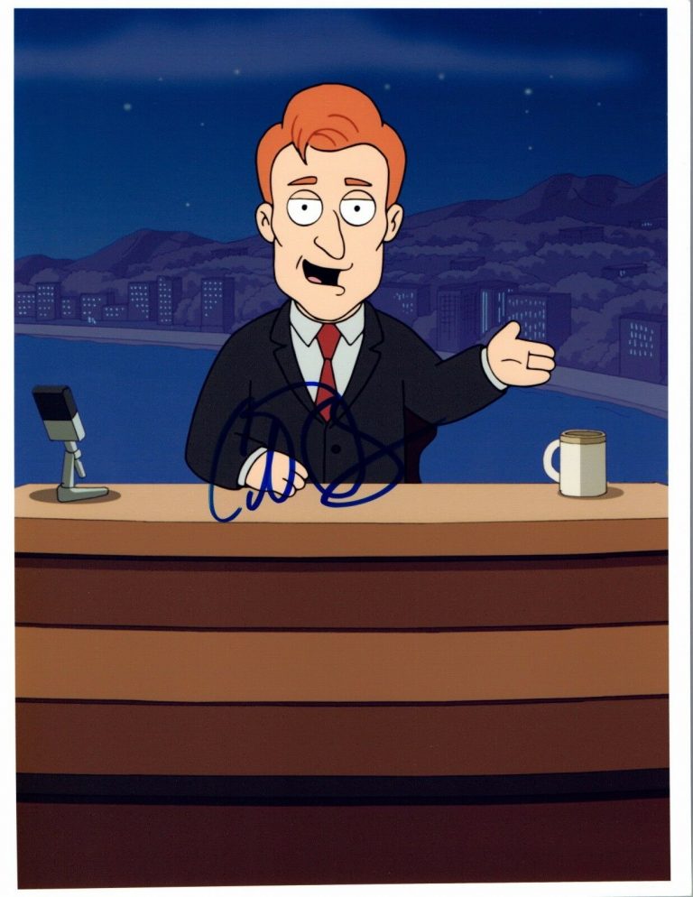 Conan O'Brien Signed Autographed 8x10 Photo FAMILY GUY COA VD | Autographia