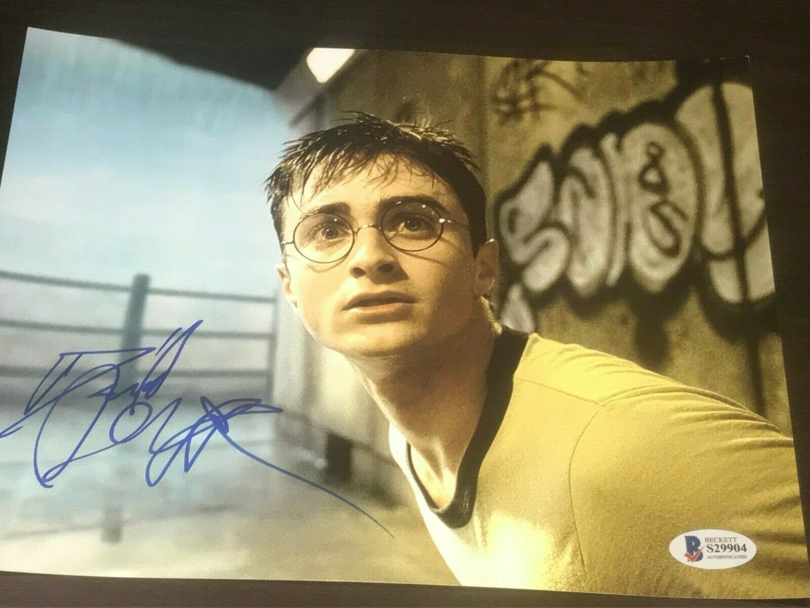DANIEL RADCLIFFE SIGNED AUTOGRAPH 8x10 PHOTO HARRY POTTER SORCERER ...