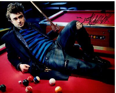 DANIEL RADCLIFFE signed autographed POOL BILLIARDS photo | Autographia