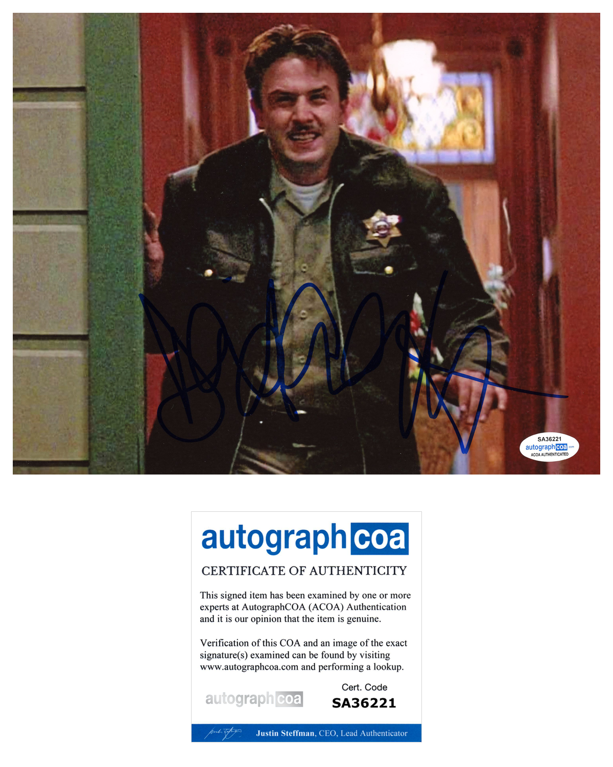 David Arquette Signed Autographed 8x10 Photo SCREAM Actor ACOA COA ...