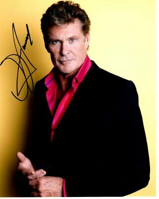 DAVID HASSELHOFF signed autographed photo | Autographia
