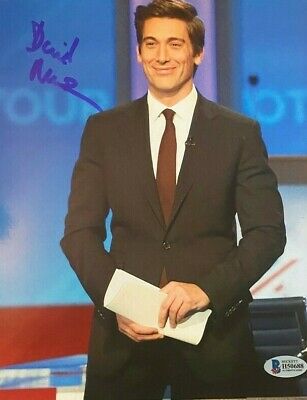 David Muir signed autographed 8x10 ABC News BECKETT AUTHENTICATED ...