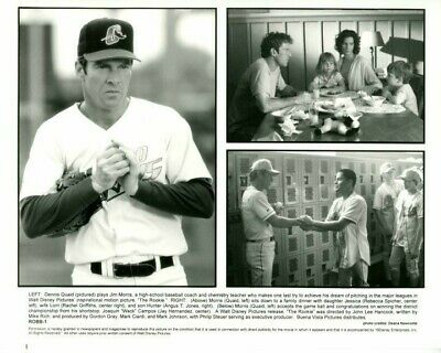 Dennis Quaid The Rookie Original Press 8X10 Photo | Autographia