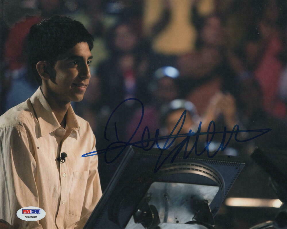 DEV PATEL SIGNED AUTOGRAPH 8x10 PHOTO - SLUMDOG MILLIONAIRE STAR ...