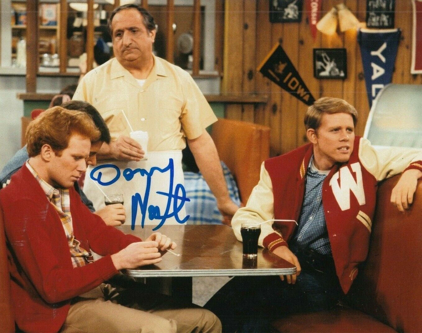 DON MOST signed (HAPPY DAYS) TV SHOW Star *Ralph Malph* 8X10 photo W ...