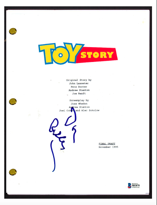 Don Rickles Signed Autograph TOY STORY Movie Script Mr. Potato Head ...