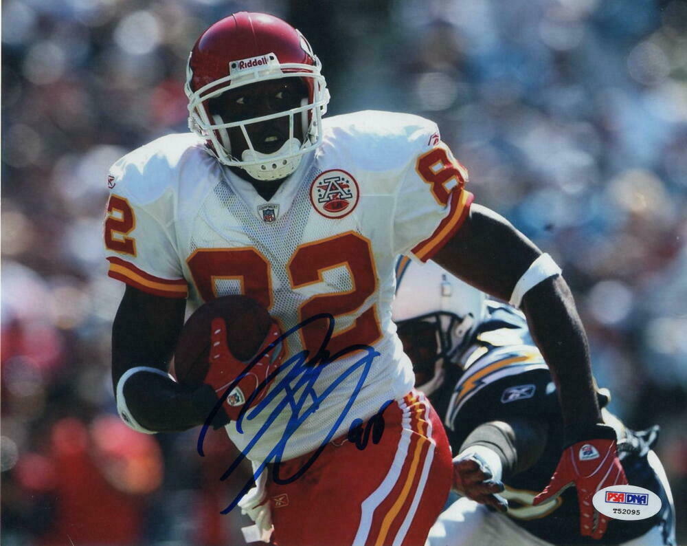 DWAYNE BOWE SIGNED AUTOGRAPH 8x10 PHOTO - KANSAS CITY CHIEFS LSU STAR ...