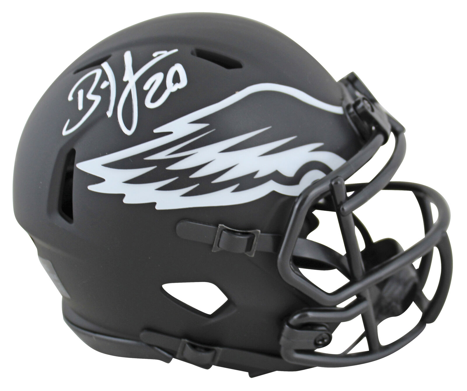 Eagles Brian Dawkins Authentic Signed Eclipse Speed Mini Helmet JSA ...