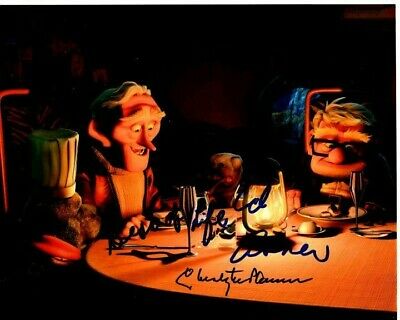 ED ASNER and CHRISTOPHER PLUMMER signed autographed DISNEY UP photo ...