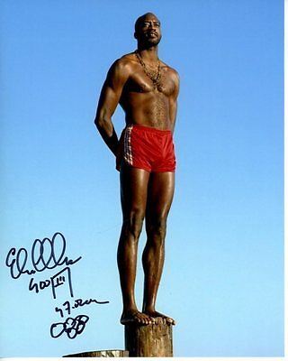 EDWIN MOSES signed autographed OLYMPIC TRACK & FIELD photo | Autographia
