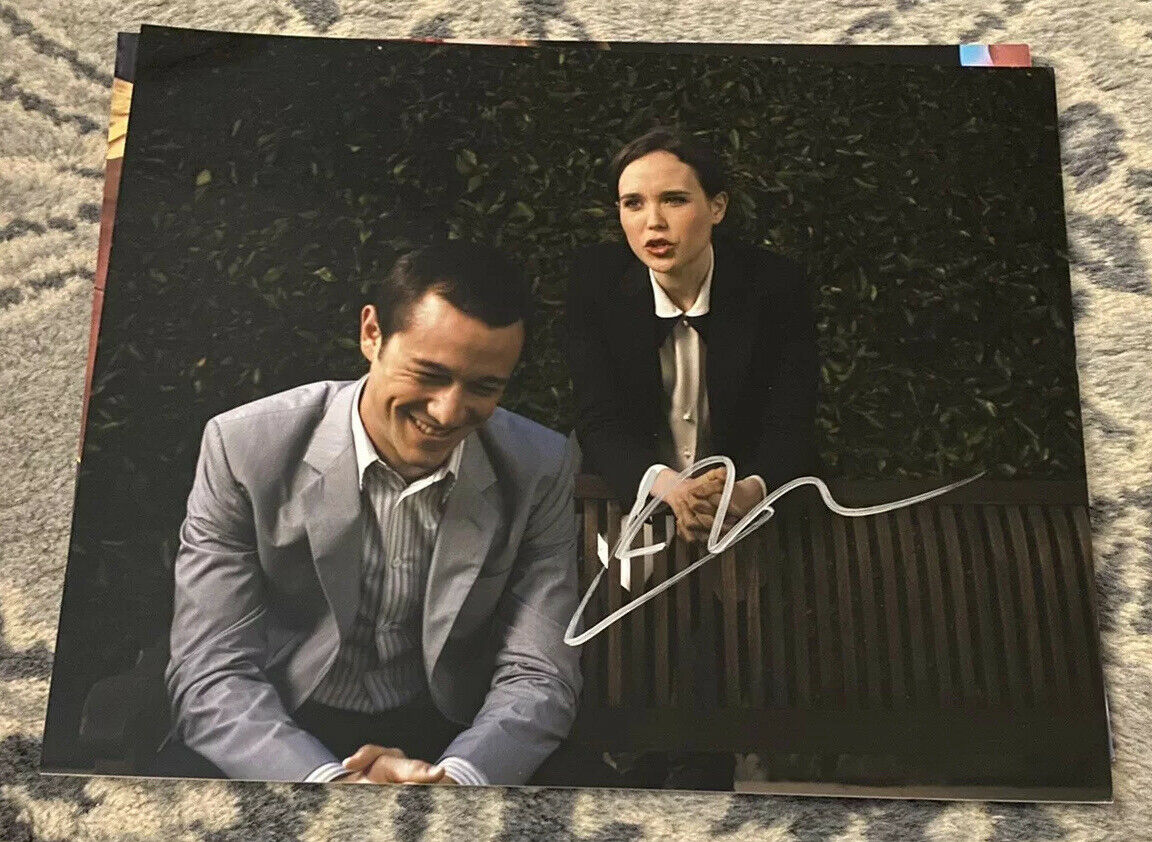 Ellen Elliot Page signed autographed 8x10 photo Inception Joseph Gordon ...