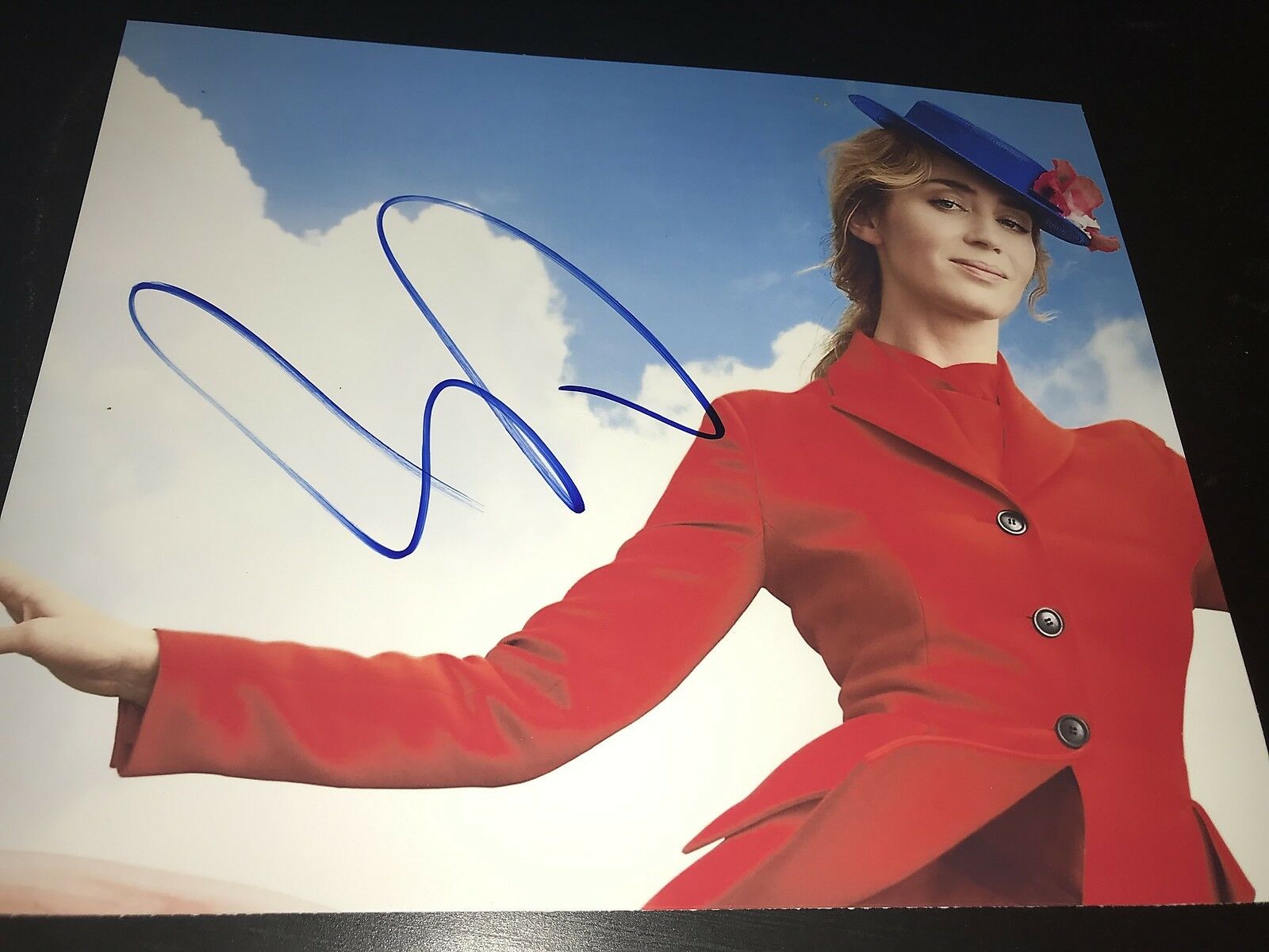 EMILY BLUNT SIGNED AUTOGRAPH 8x10 PHOTO MARY POPPINS IN PERSON COA AUTO ...