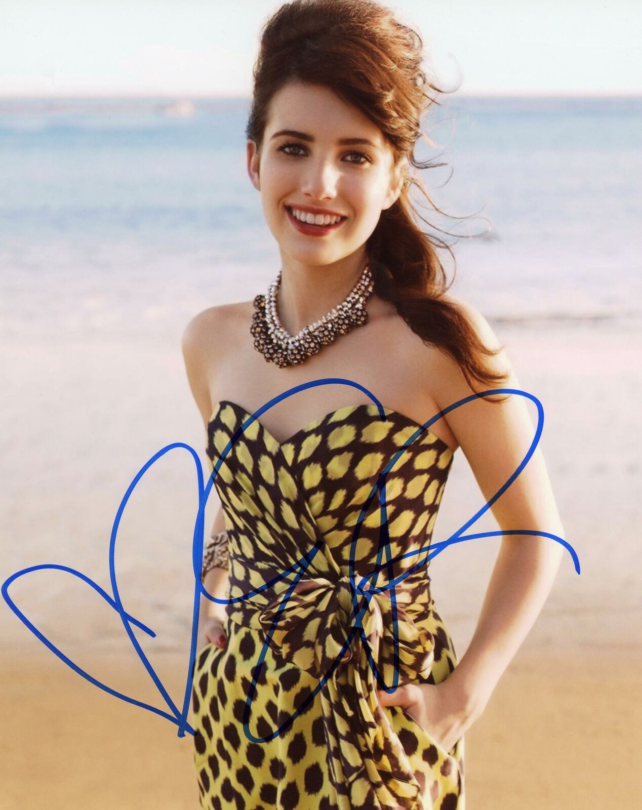 Emma Roberts AUTOGRAPH Signed 8x10 Photo ACOA Collectible Memorabilia ...