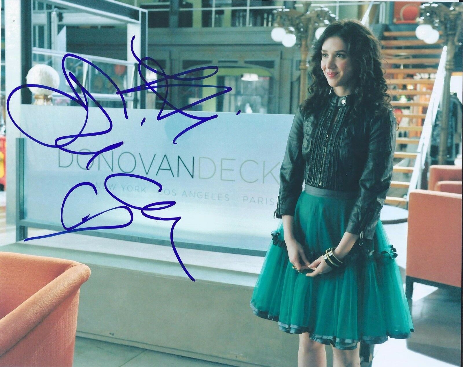 Erica Dasher Signed Autographed 8x10 Photo Jane By Design Beautiful ...