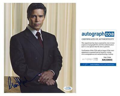 Esai Morales "Caprica" AUTOGRAPH Signed 'Joseph Adama' 8x10 Photo ACOA ...