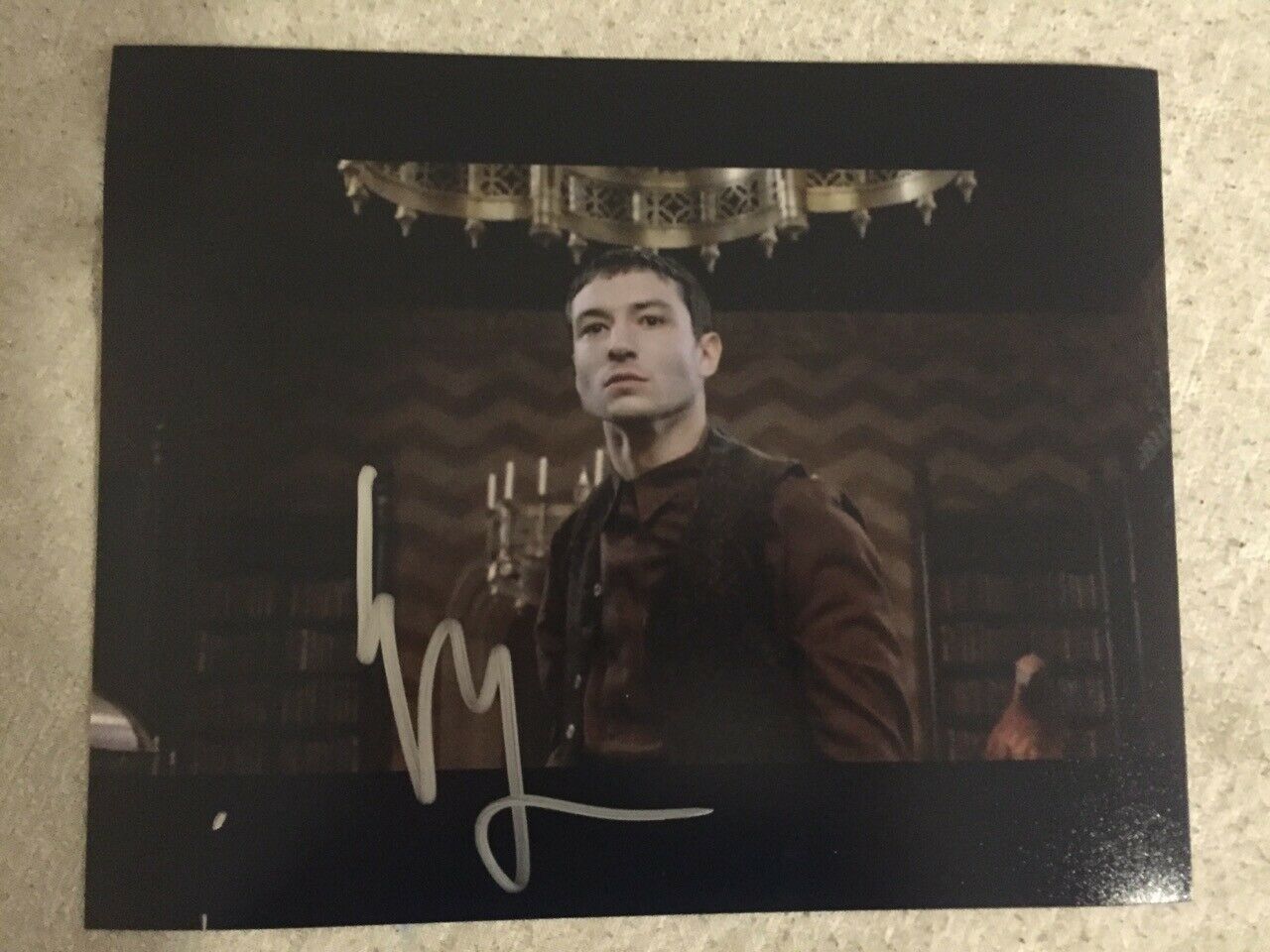 Ezra Miller Signed Autographed 8x10 Photo FANTASTIC BEASTS Credence ...