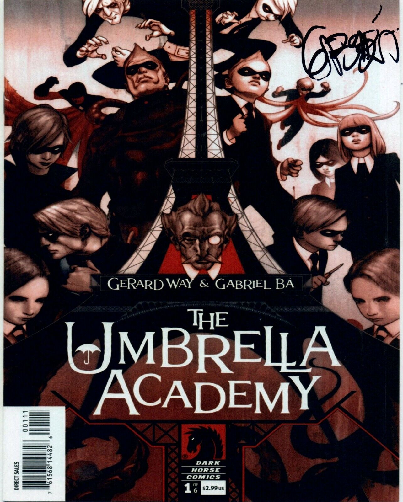Gabriel Ba Signed Autographed 8x10 Photo THE UMBRELLA ACADEMY Artist ...