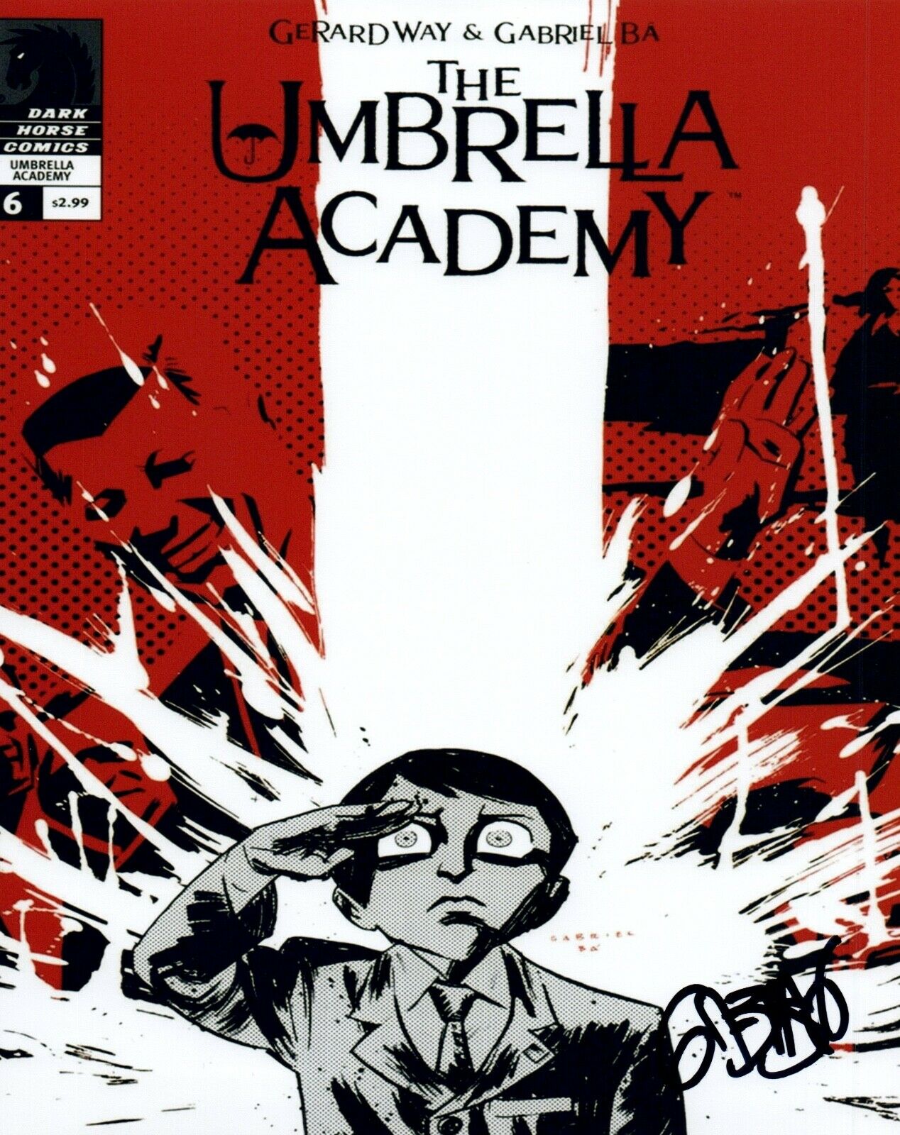 Gabriel Ba Signed Autographed 8x10 Photo THE UMBRELLA ACADEMY Artist ...