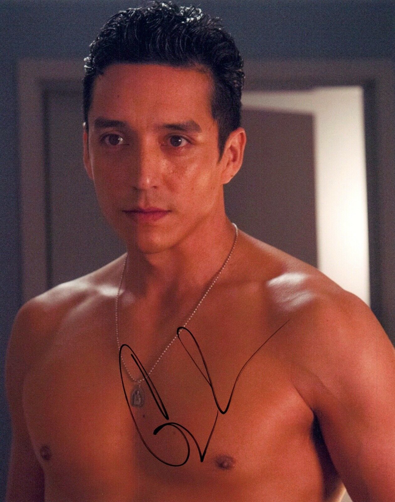Gabriel Luna Signed Autograph 8x10 Photo TERMINATOR Actor Hot Shirtless ...