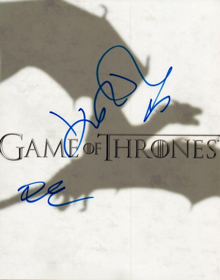 Game of Thrones Signed Autograph 8x10 Photo John Bradley Dean-Charles ...