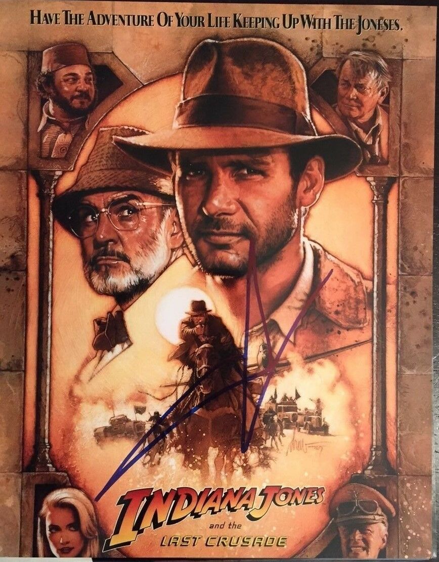 George Lucas signed autographed 8x10 photo Indiana Jones and the Last ...