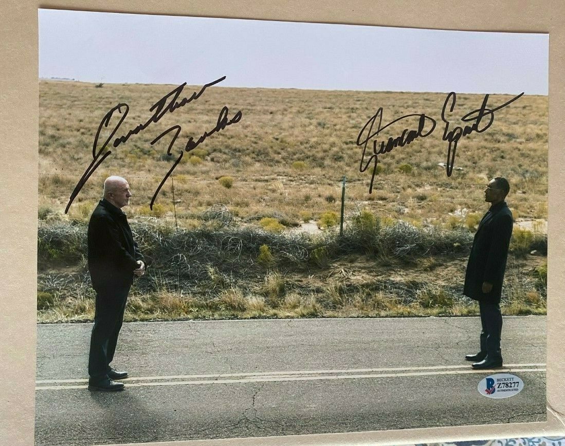 Giancarlo Esposito Jonathan Banks signed autographed 8x10 photo ...