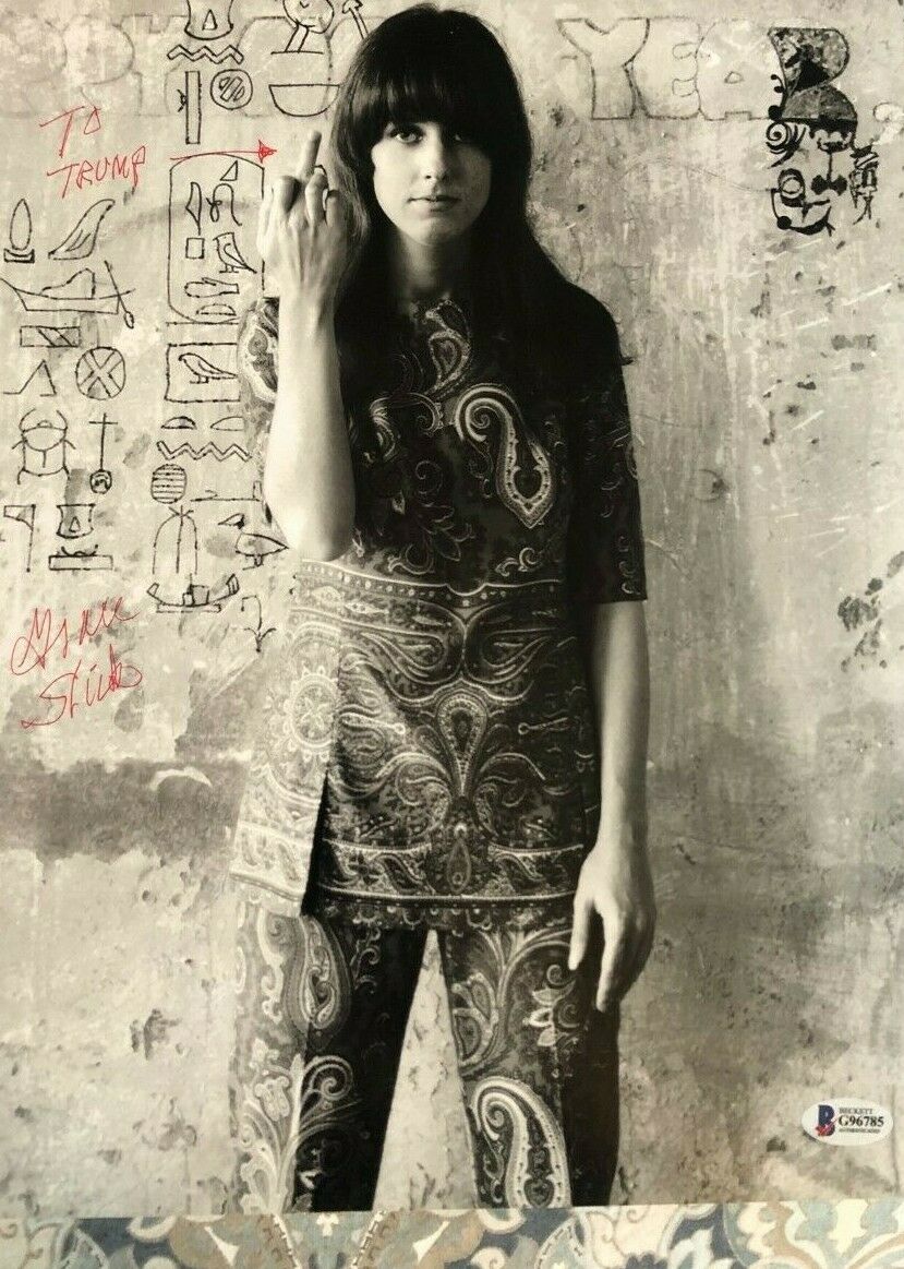 Grace Slick Johnson signed autographed 11x14 photo RARE INSCRIPTION ...