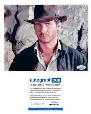Harrison Ford Autographed Signed 8x10 Photo Indiana Jones ACOA ...