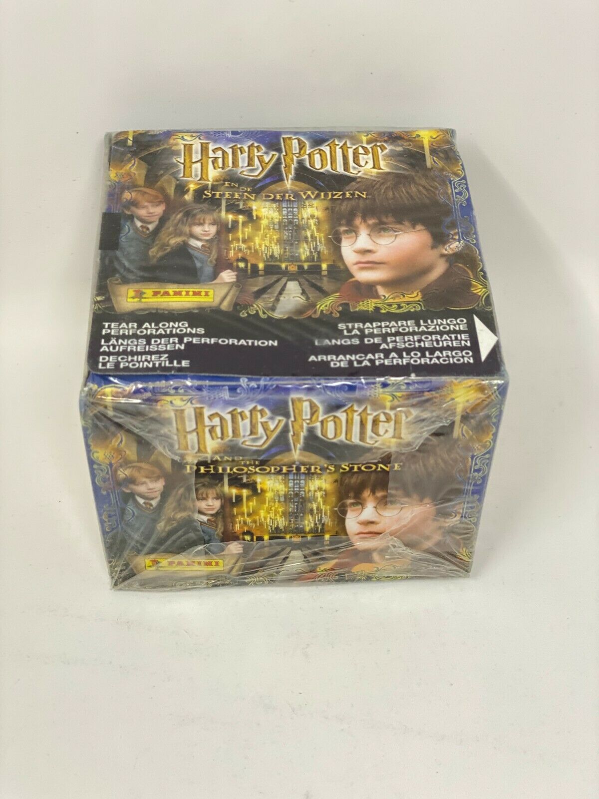 HARRY POTTER PHILOSOPHER'S STONE STICKER FACTORY SEALED BOX 50 PACKS ...