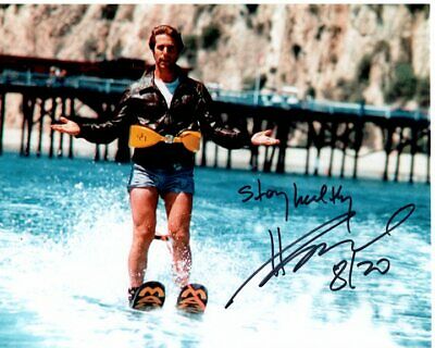 HENRY WINKLER signed HAPPY DAYS ARTHUR FONZIE FONZARELLI JUMPING THE SHARK photo | Autographia
