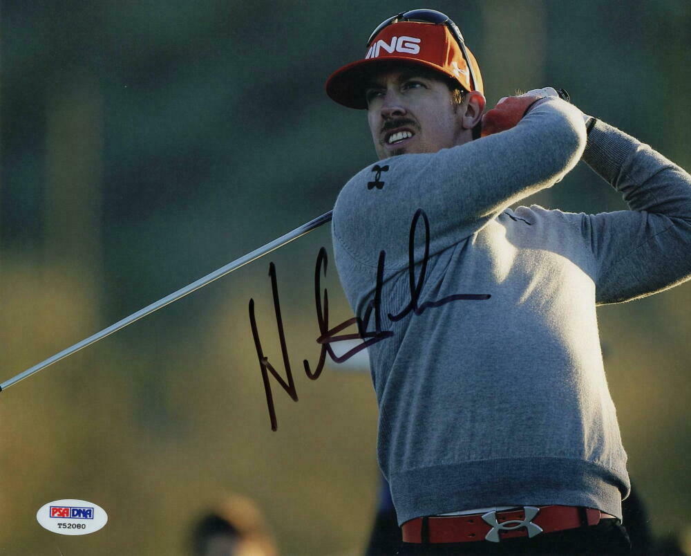HUNTER MAHAN SIGNED AUTOGRAPH 8x10 PHOTO - PGA TOUR CHAMPION, STAR, HAT ...