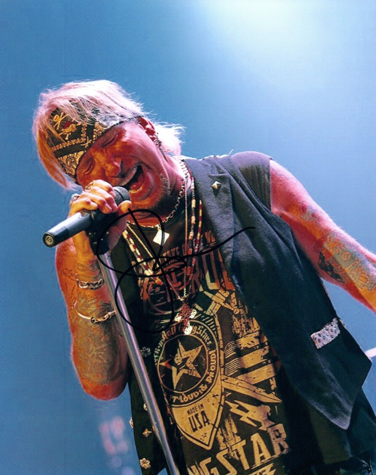 Jack Russell Signed Autographed 8x10 Photo GREAT WHITE Lead Singer COA ...