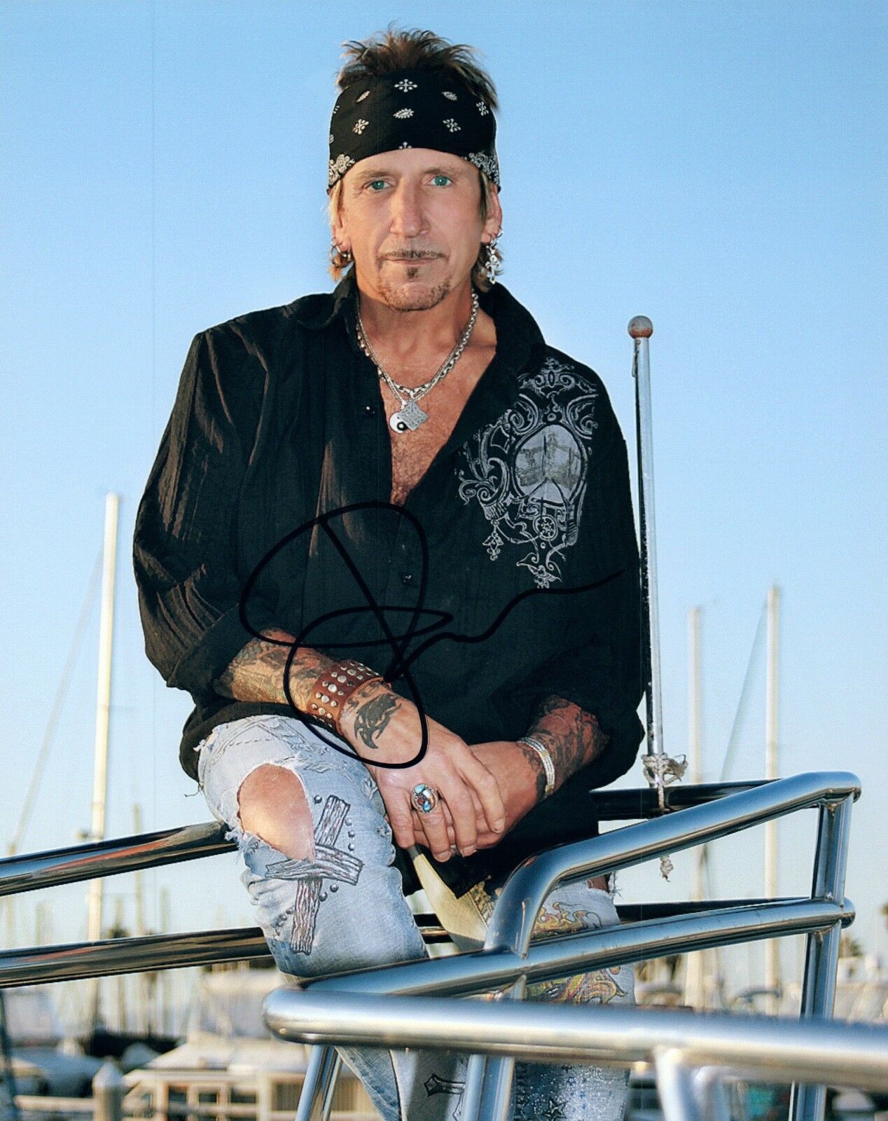 Jack Russell Signed Autographed 8x10 Photo GREAT WHITE Lead Singer COA ...