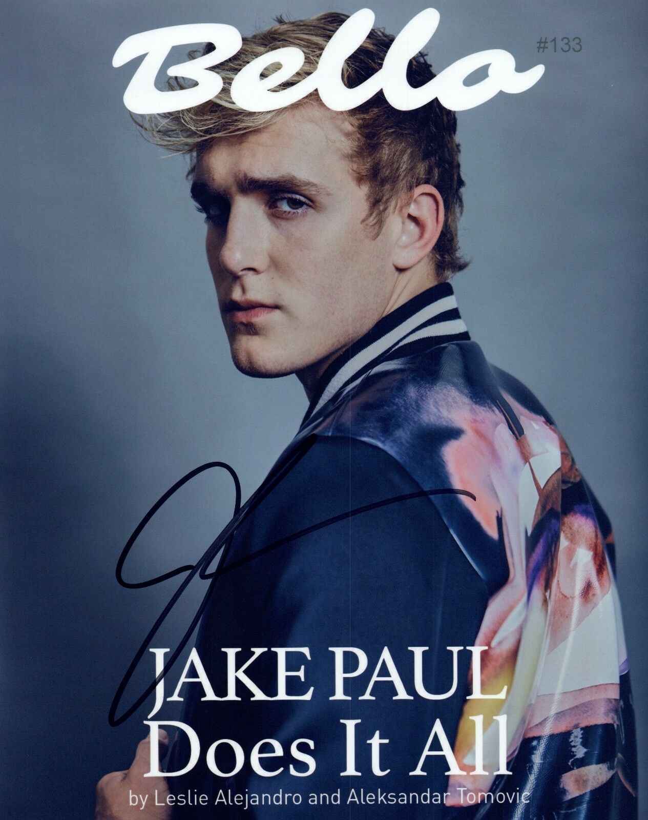 Jake Paul Signed Autographed 8x10 Photo YouTube Star Bizaardvark Actor ...